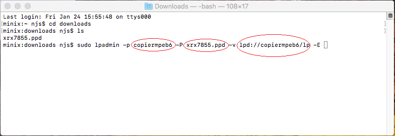 Printing – UCL Computer Science TSG