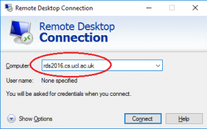 Working From Home – UCL Computer Science TSG